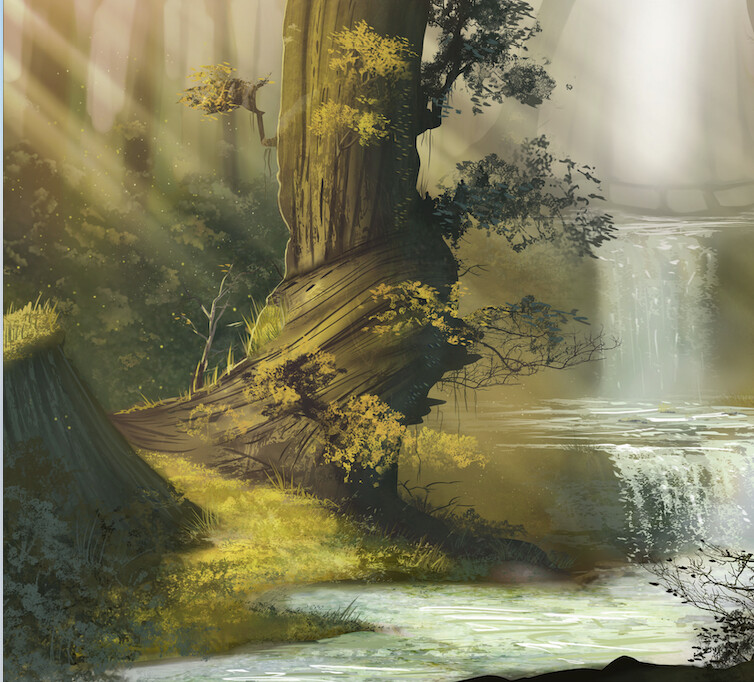 ArtStation - Fangwood Forest