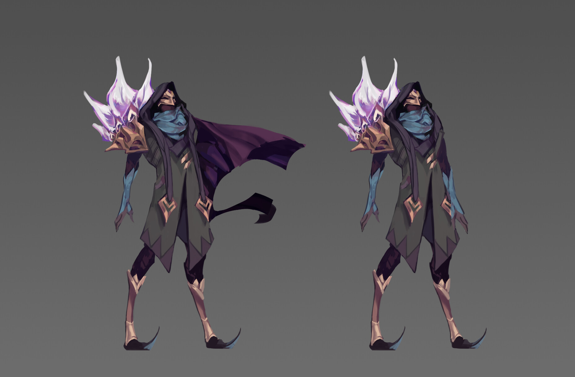 ArtStation - Harbinger of the Lotus Jhin Fanart