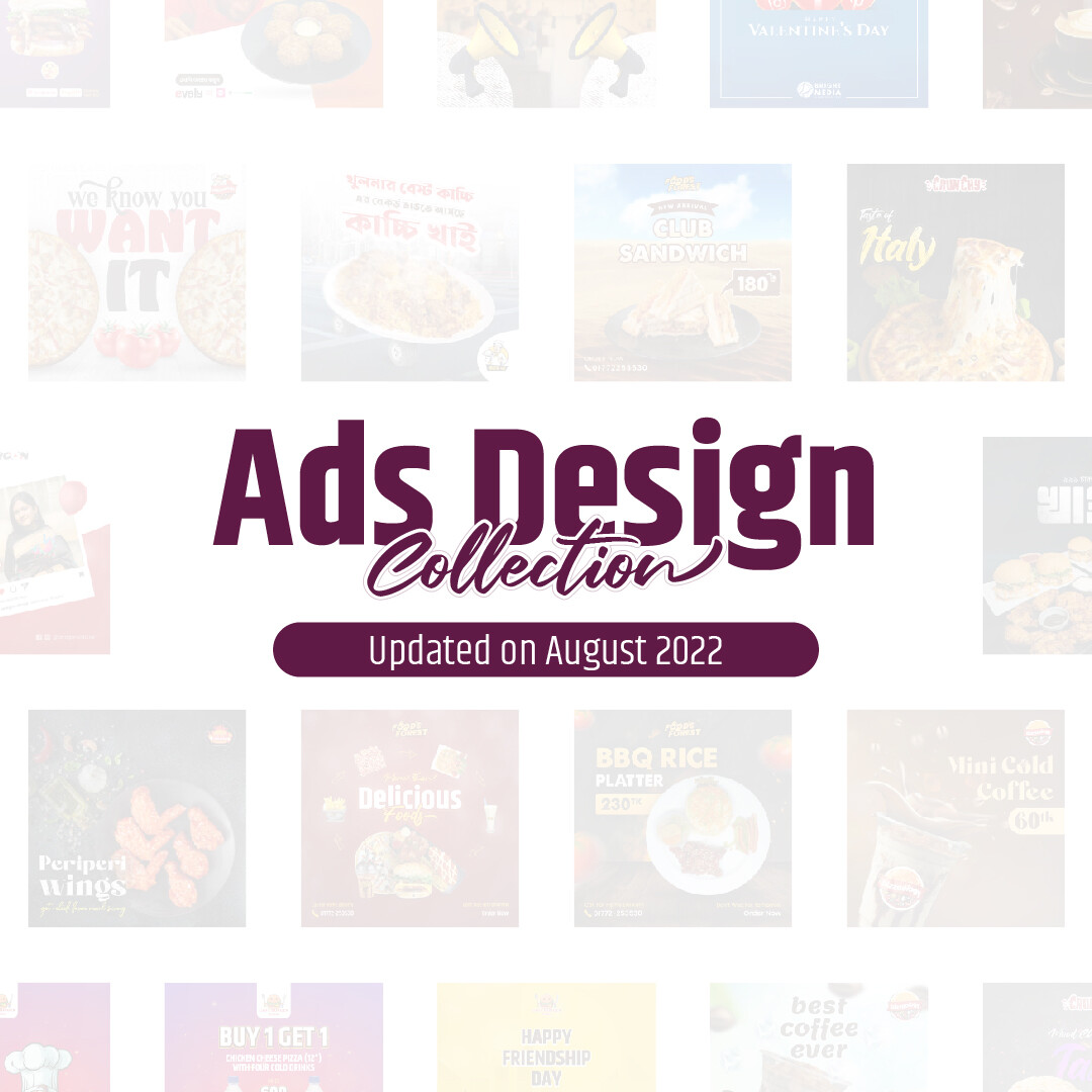 ArtStation - Ads Design Collection | Updated on August