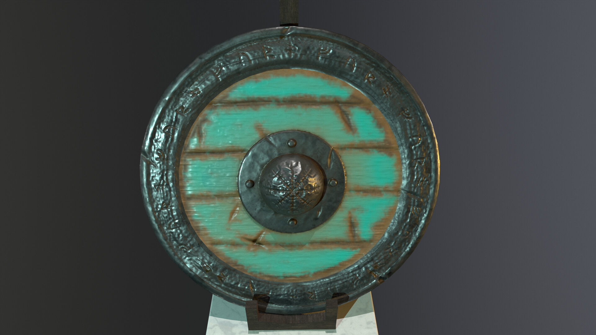 ArtStation - Ancient Viking Shield