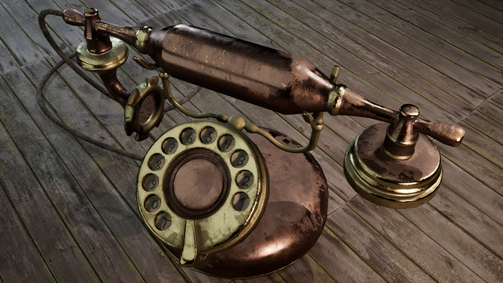 ArtStation - Ancient phone realtime