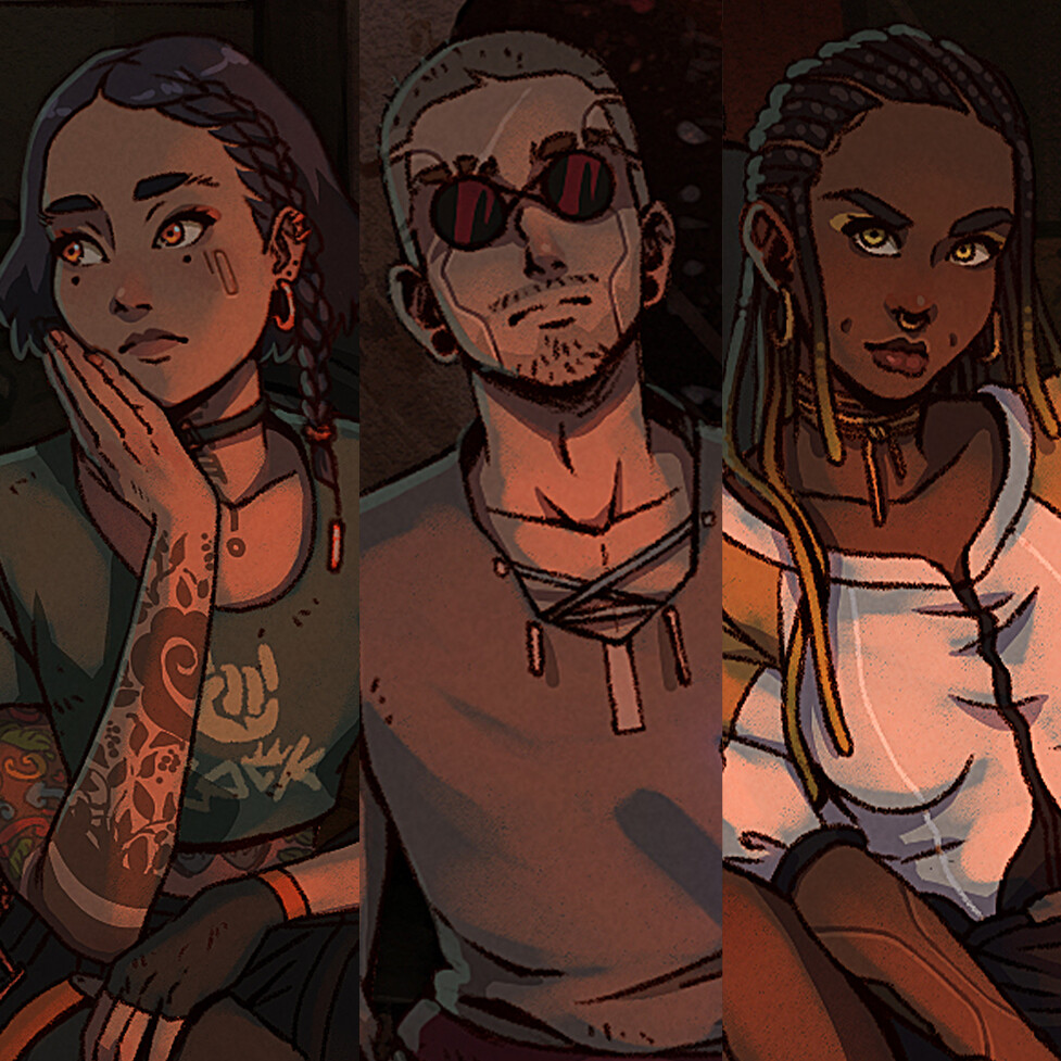 ArtStation - Wone: Friends