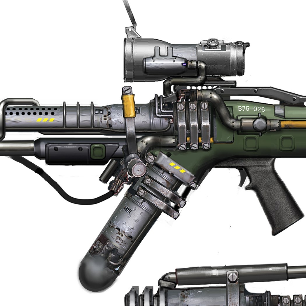 ArtStation - Weapon design- old toys