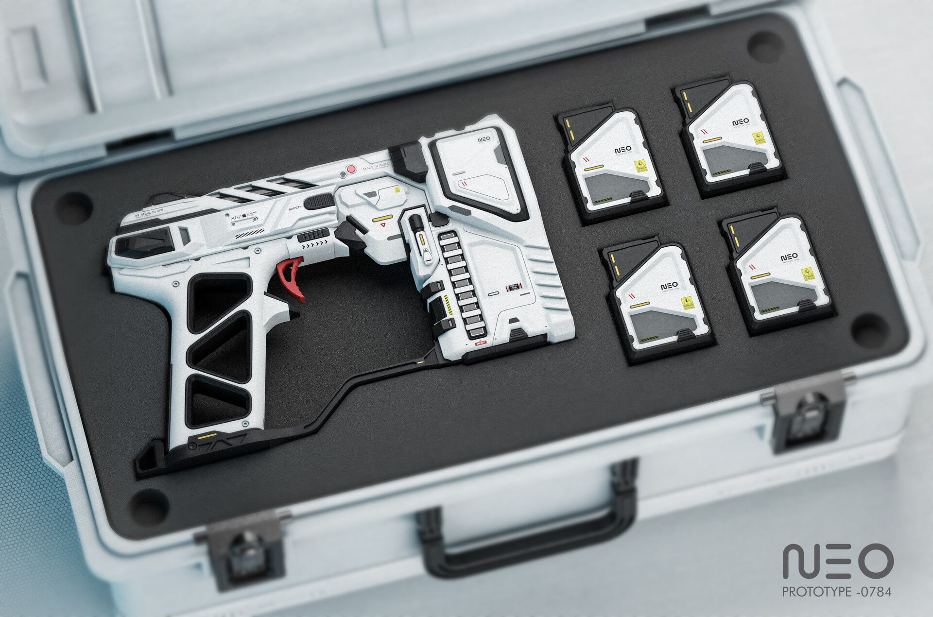 ArtStation - Neo Prototype - Scifi Gun