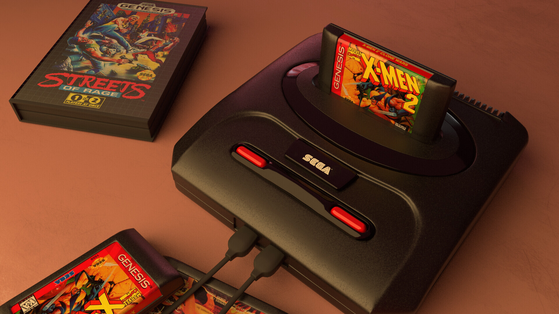 ArtStation - Sega Mega Drive
