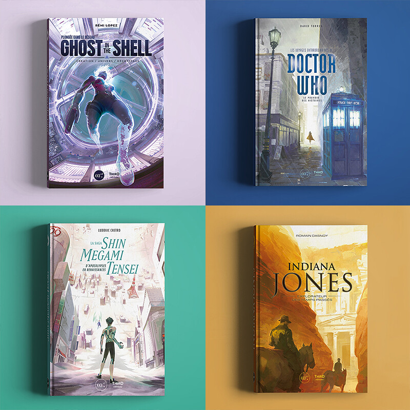 ArtStation - Book covers - Third Editions