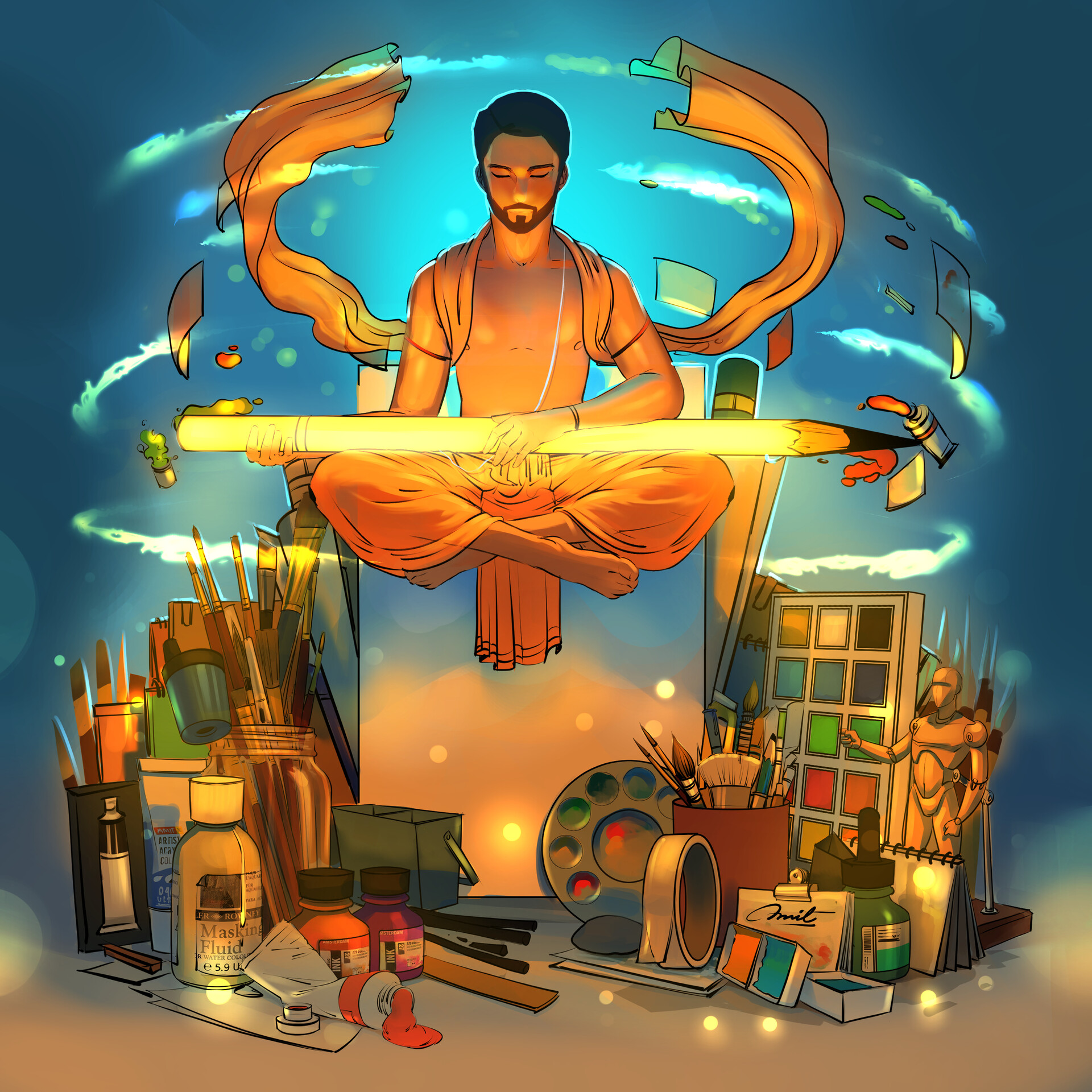 ArtStation - Art Meditation