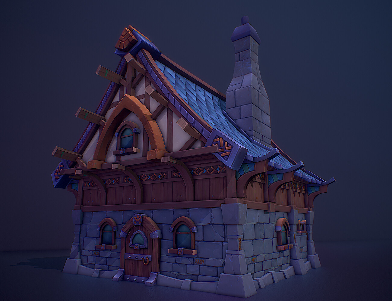 ArtStation - Village Building Set Tier 2