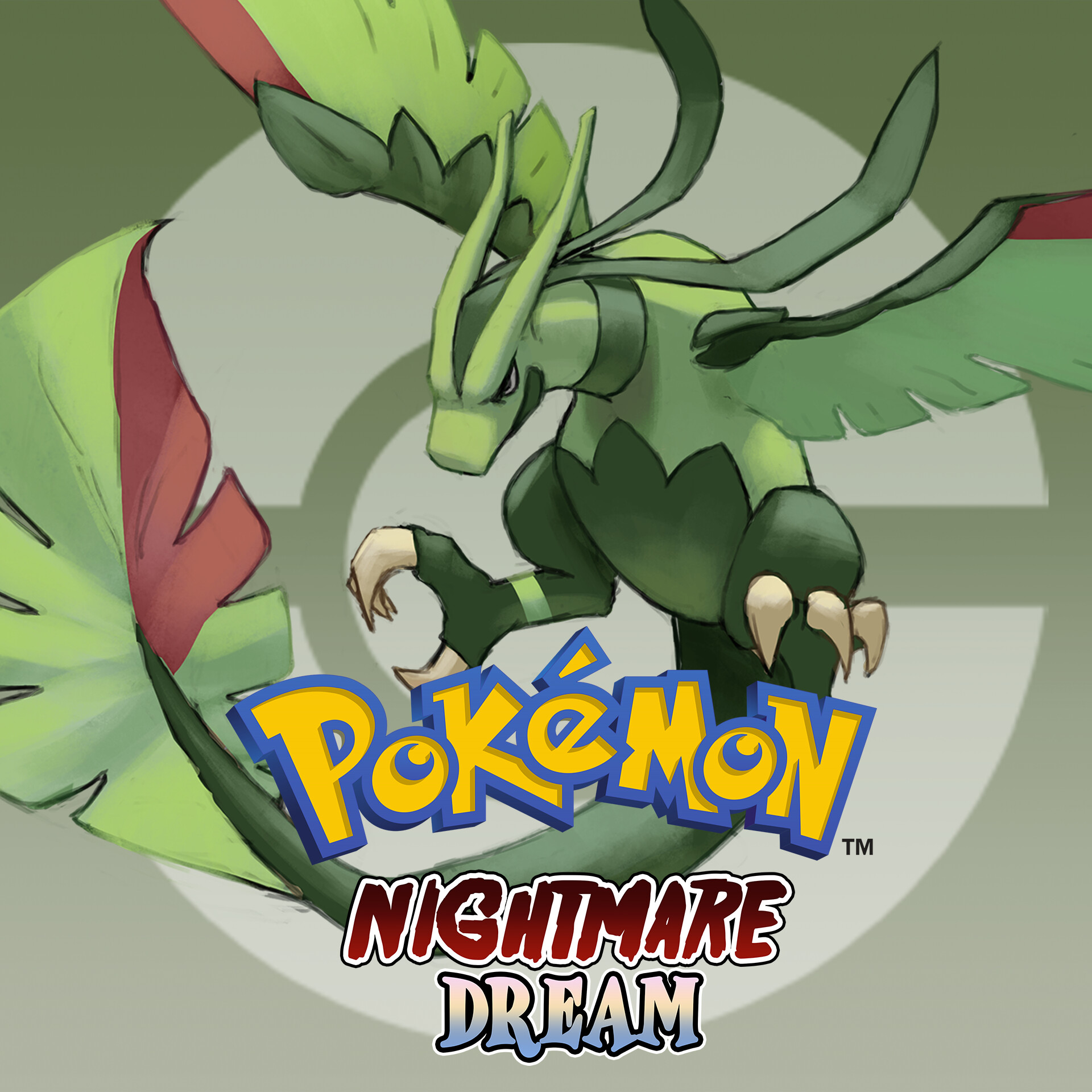 ArtStation - Pokémon Nightmare & Dream: Leaf Starter