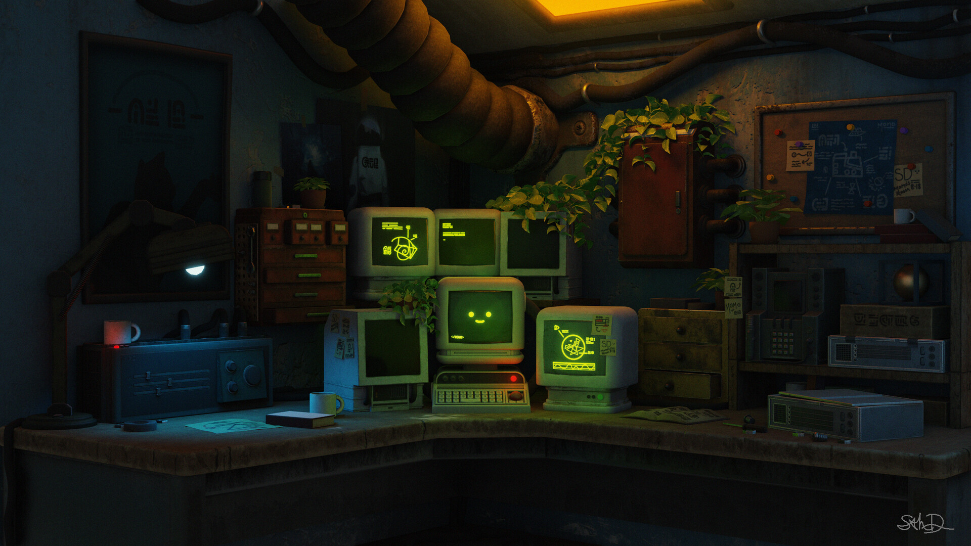 ArtStation - Momo's Room