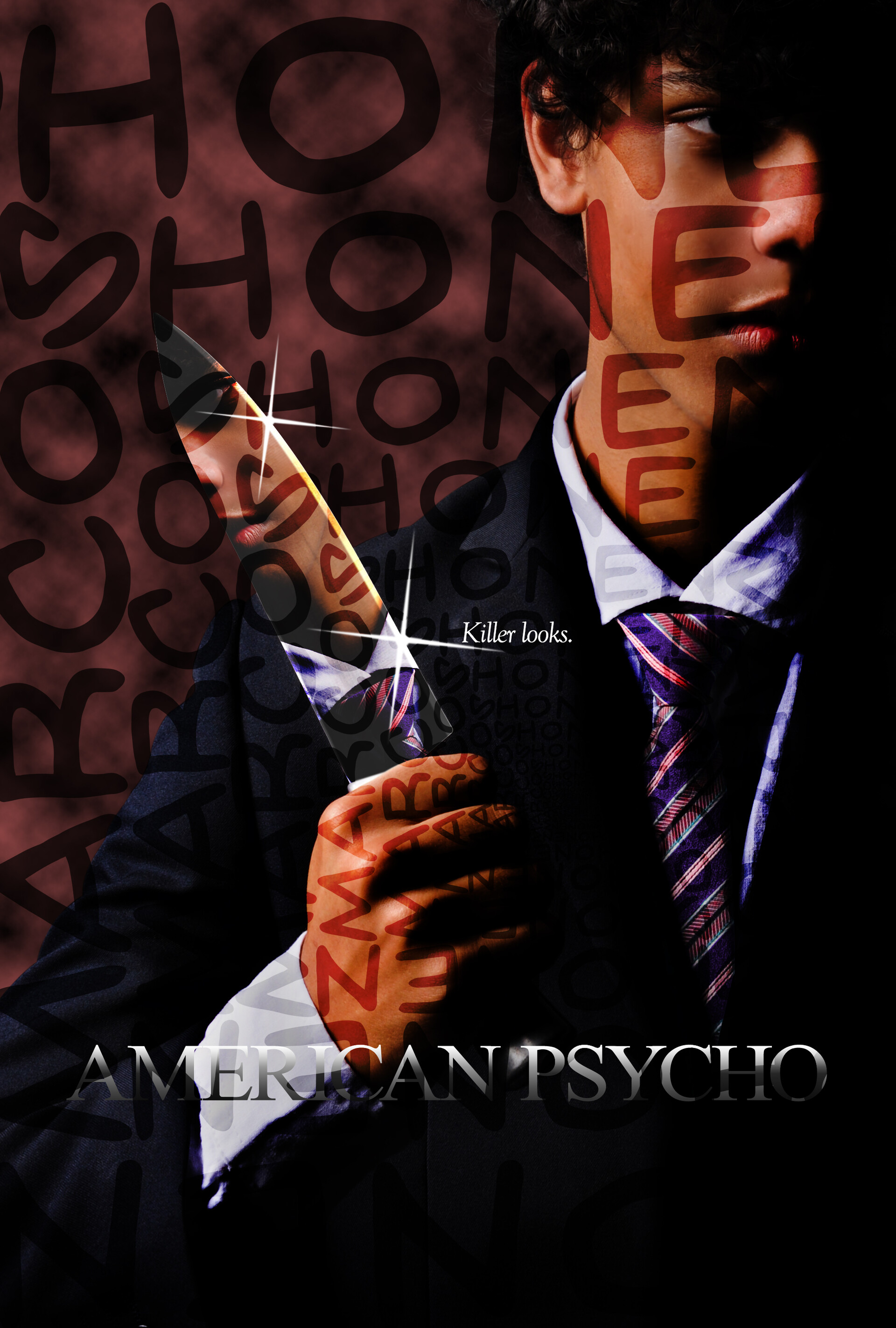 ArtStation - Recriação do Poster "American Psycho" / "American Psycho ...