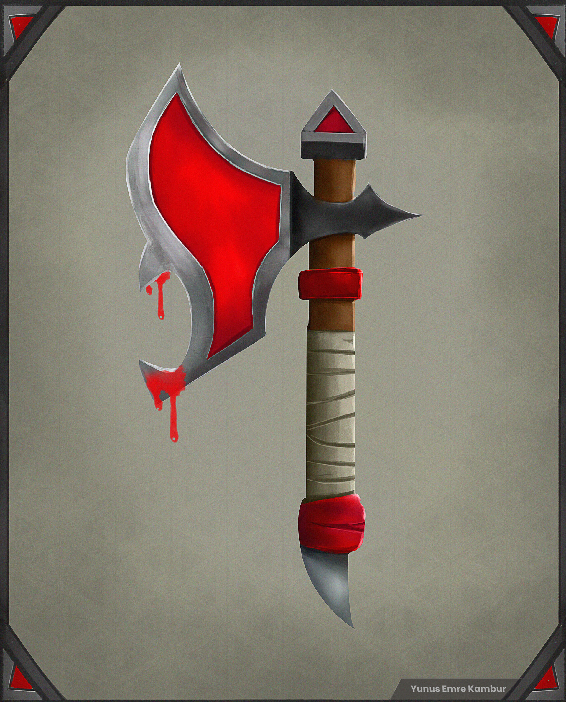 ArtStation - Orc Bite Axe