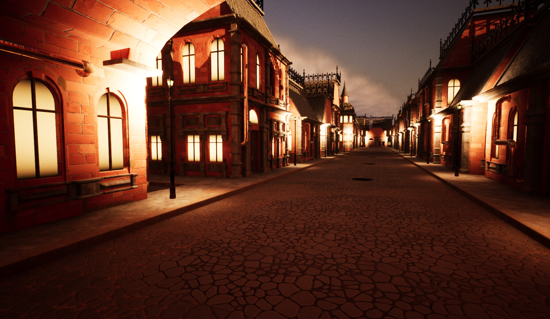 ArtStation - Victorian Town