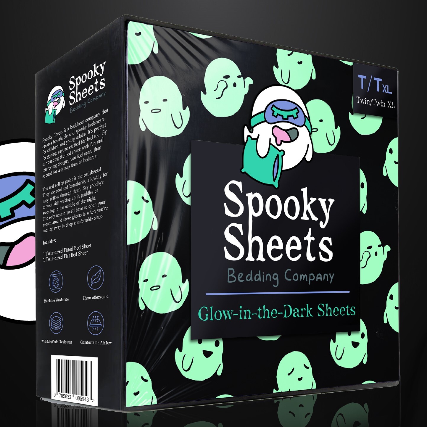 ArtStation - Spooky Sheets - Bedding Company 👻🛏️