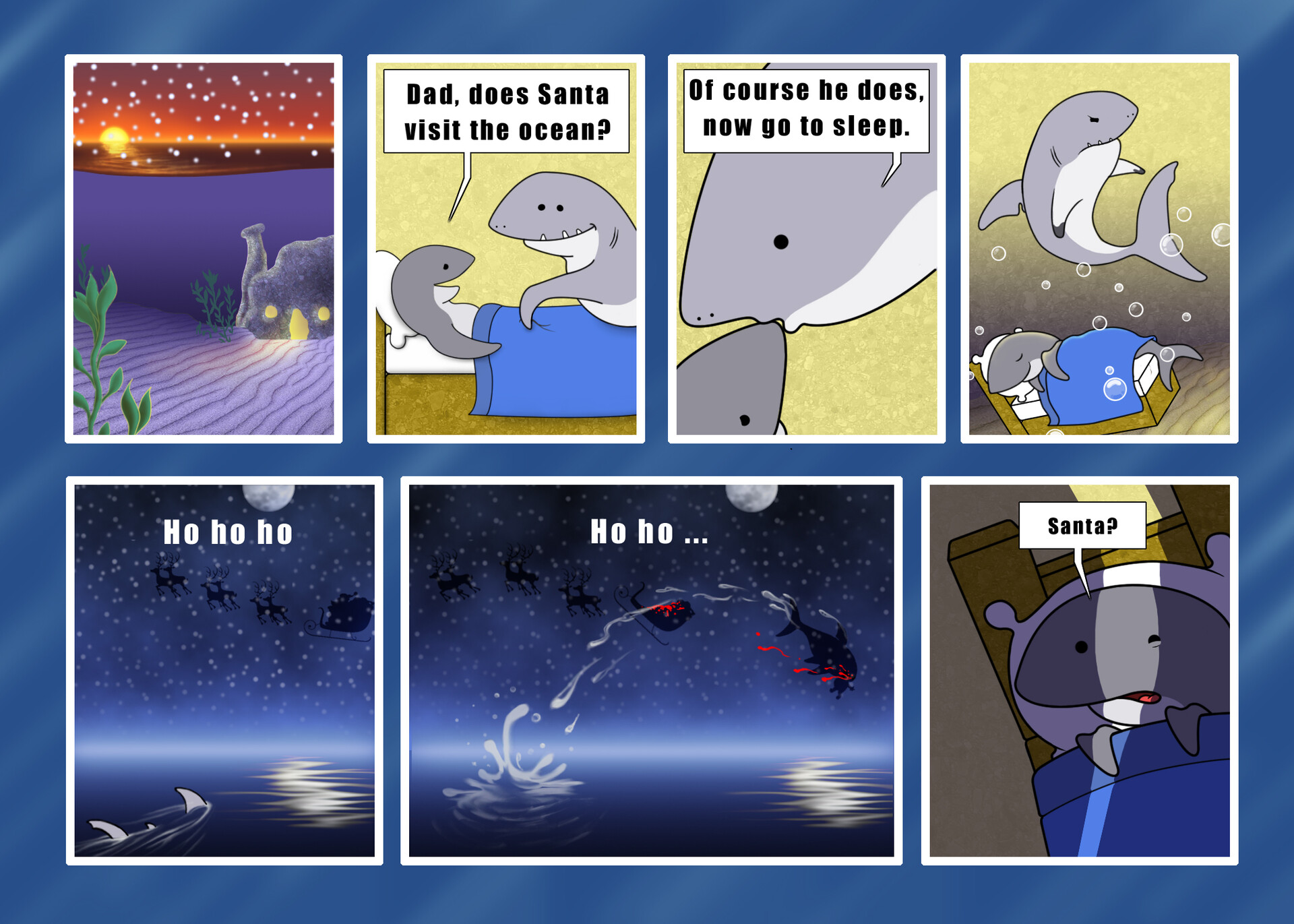 ArtStation - Christmas Comic