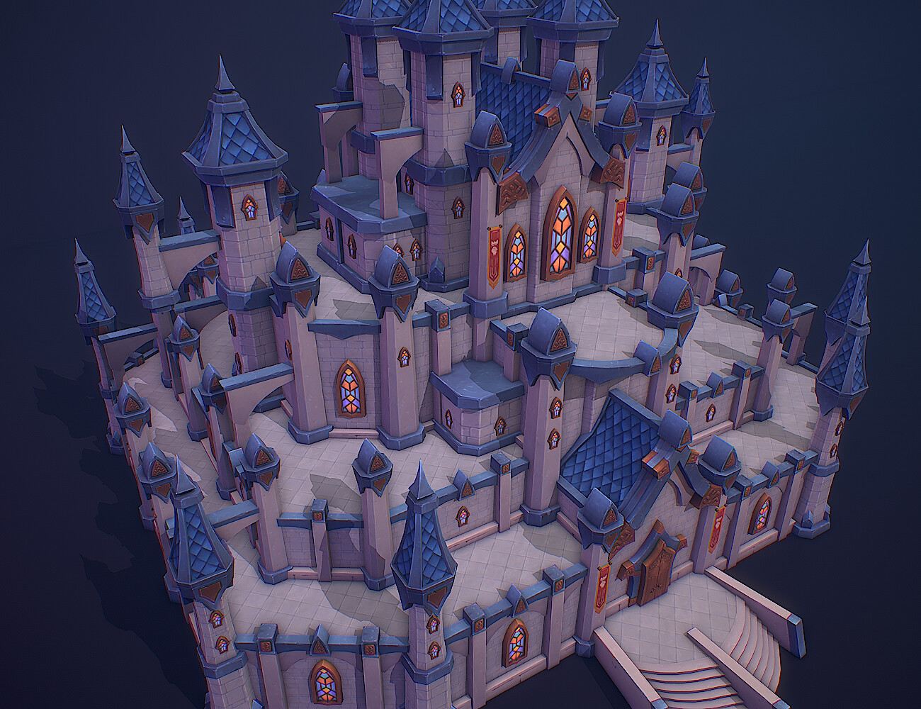 ArtStation - Human Castle - DOMI Online