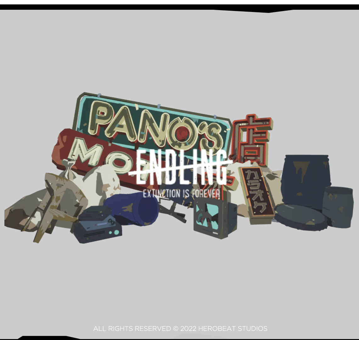 ArtStation - Endling: Extinction is Forever - Prop Art