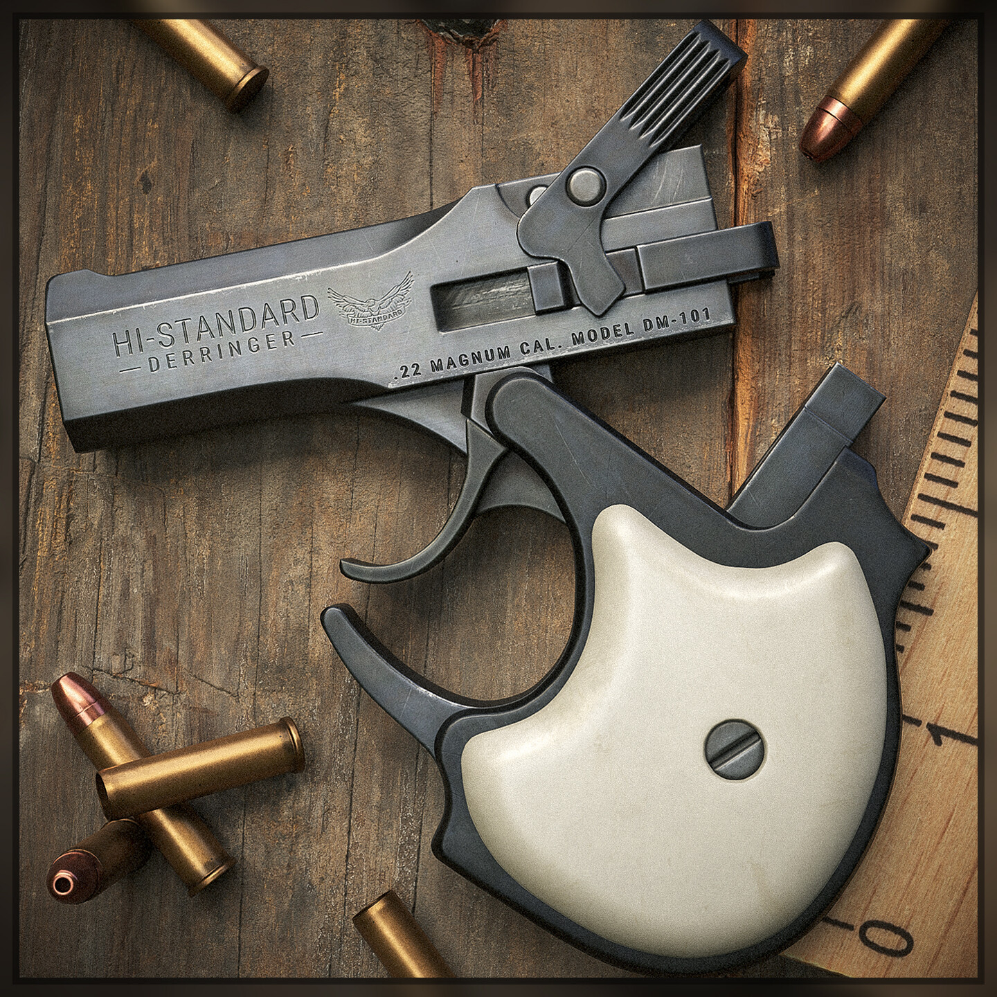 ArtStation - High Standard Derringer