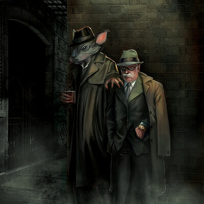 ArtStation - Noir Concept Detectives