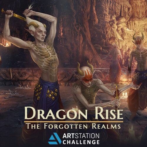 ArtStation - Cultists - Dragon Rise Artstation Challenge
