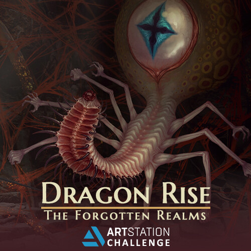 ArtStation - Cursed Spider - Dragon Rise Artstation Challenge