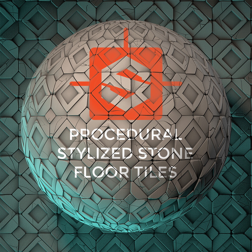 ArtStation - Stylized Stone Floor Tiles