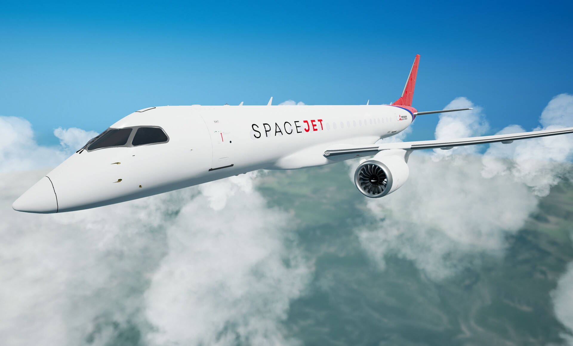 ArtStation - Mitsubishi SpaceJet