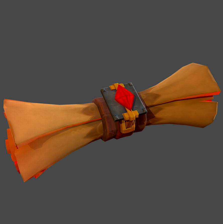 ArtStation - Magic Scroll