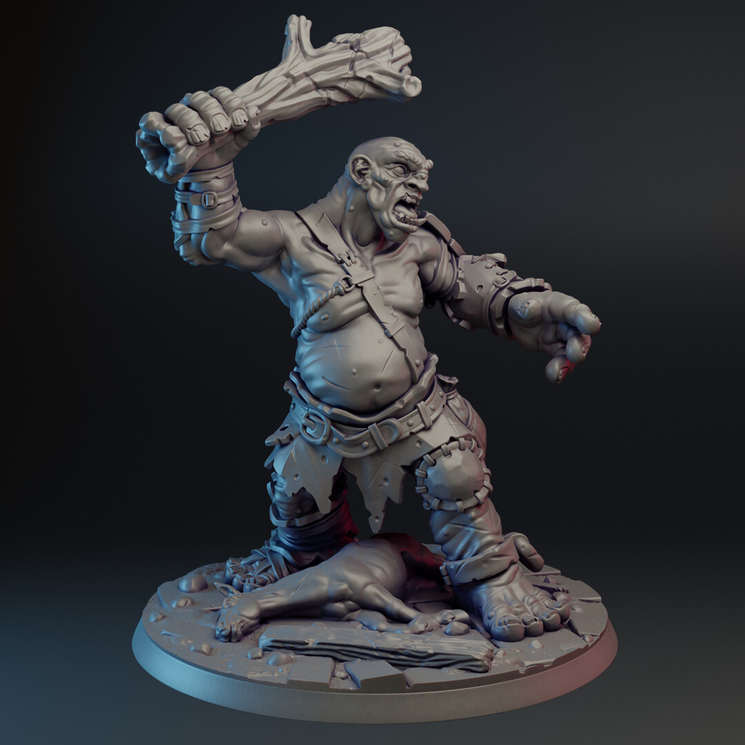 ArtStation - Hill giant - Vae Victis Miniatures