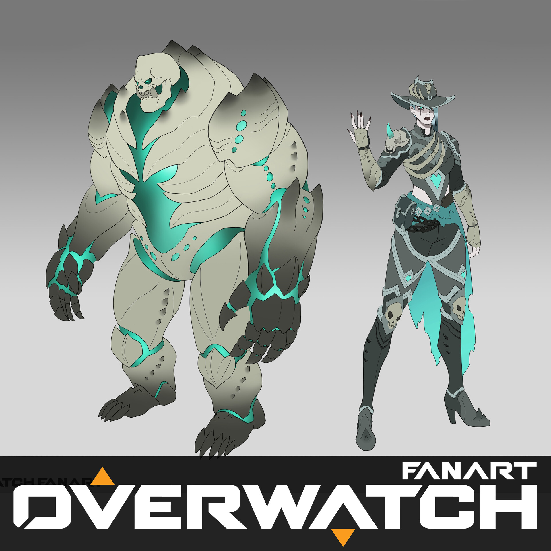 ArtStation - Overwatch fan skin concept : Necromancer Ashe