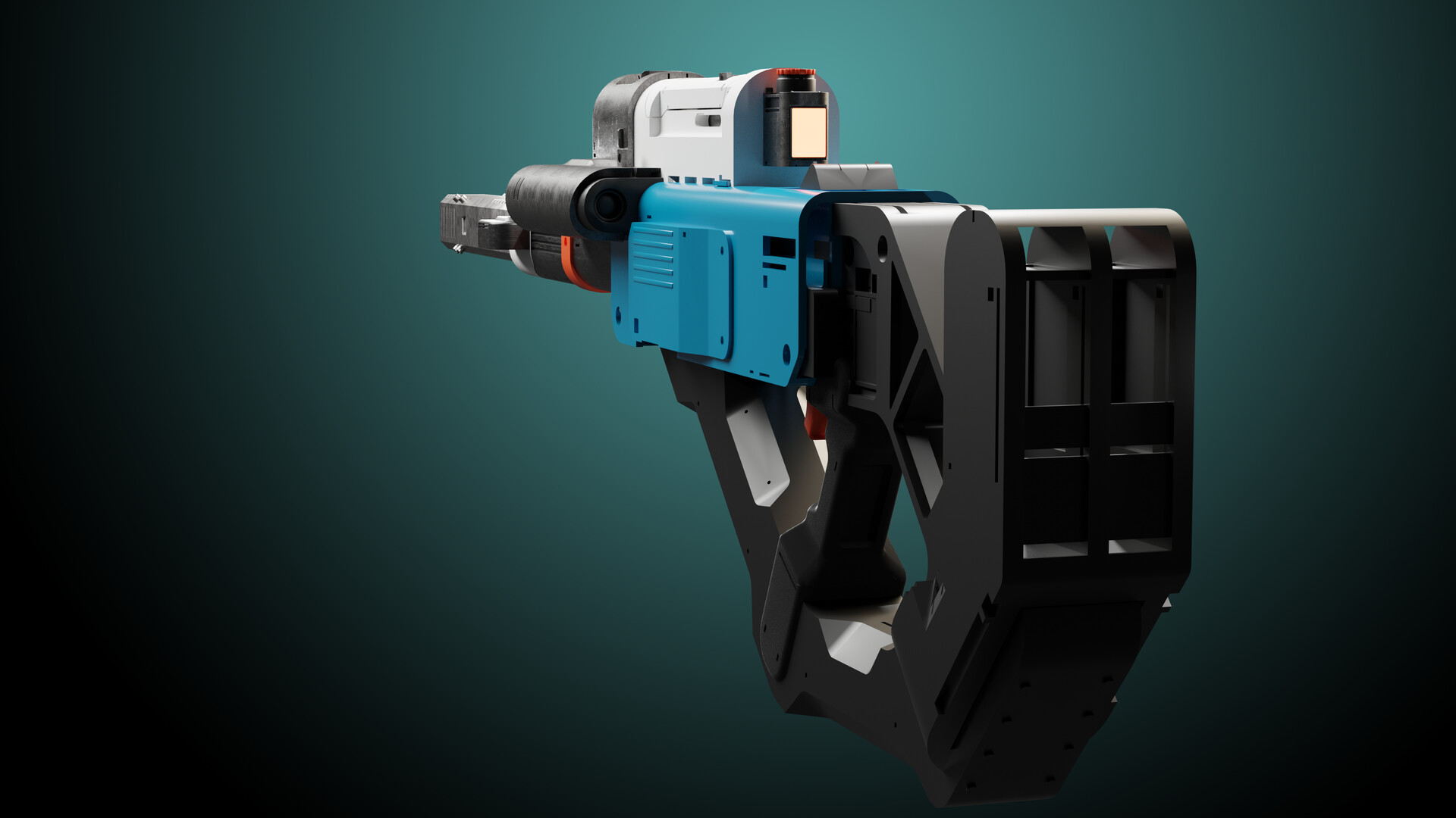 ArtStation - Sci-fi Scout rifle