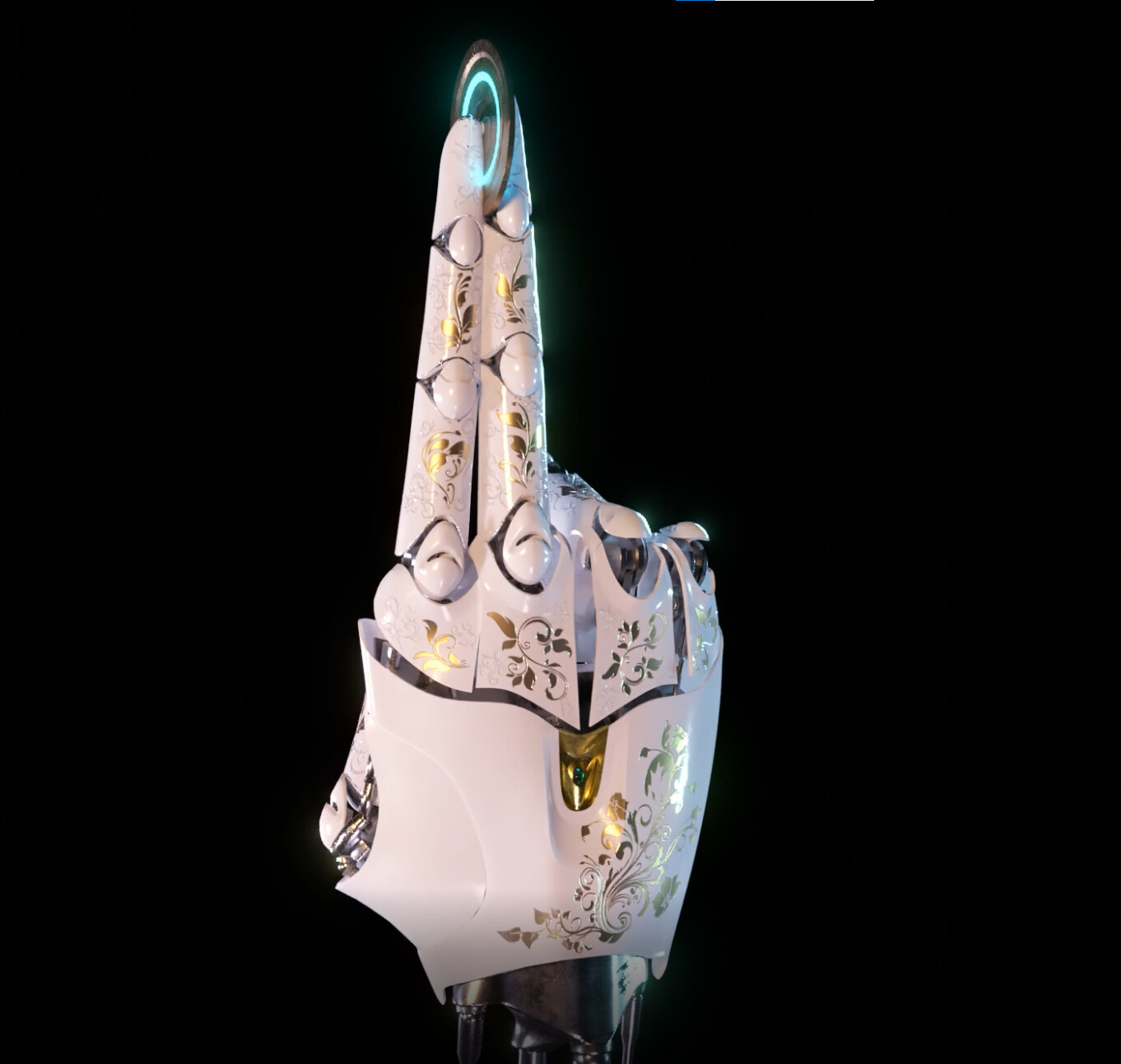 ArtStation - Mechanical Hand Rig