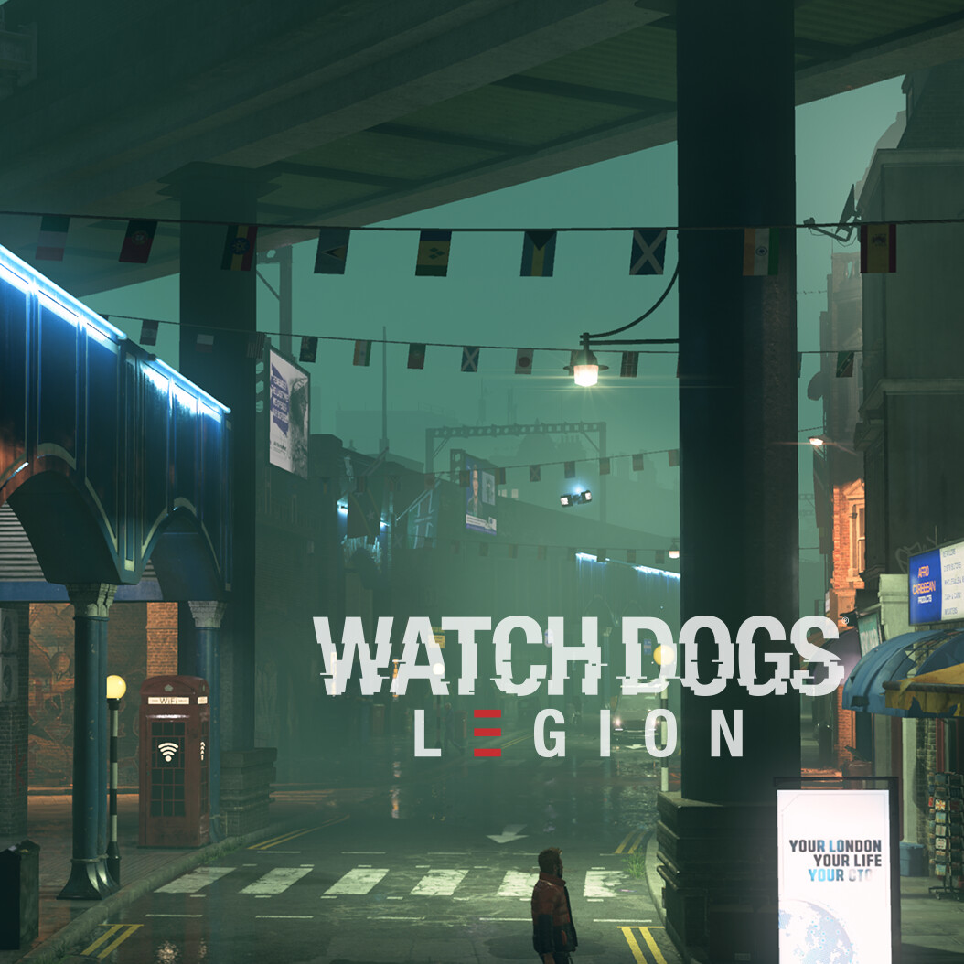 ArtStation - Watch Dogs Legion - Brixton's Streets