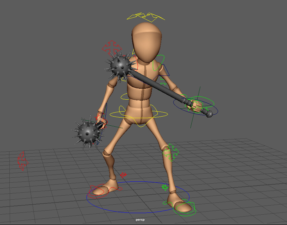 ArtStation - Character Attack Scene