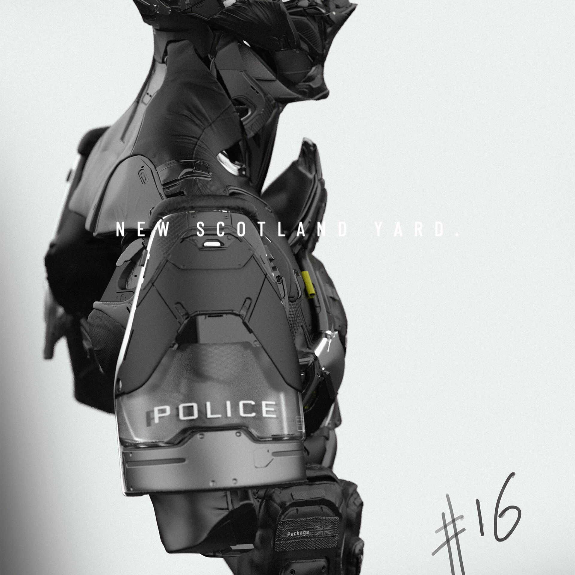 ArtStation - London Police. #16