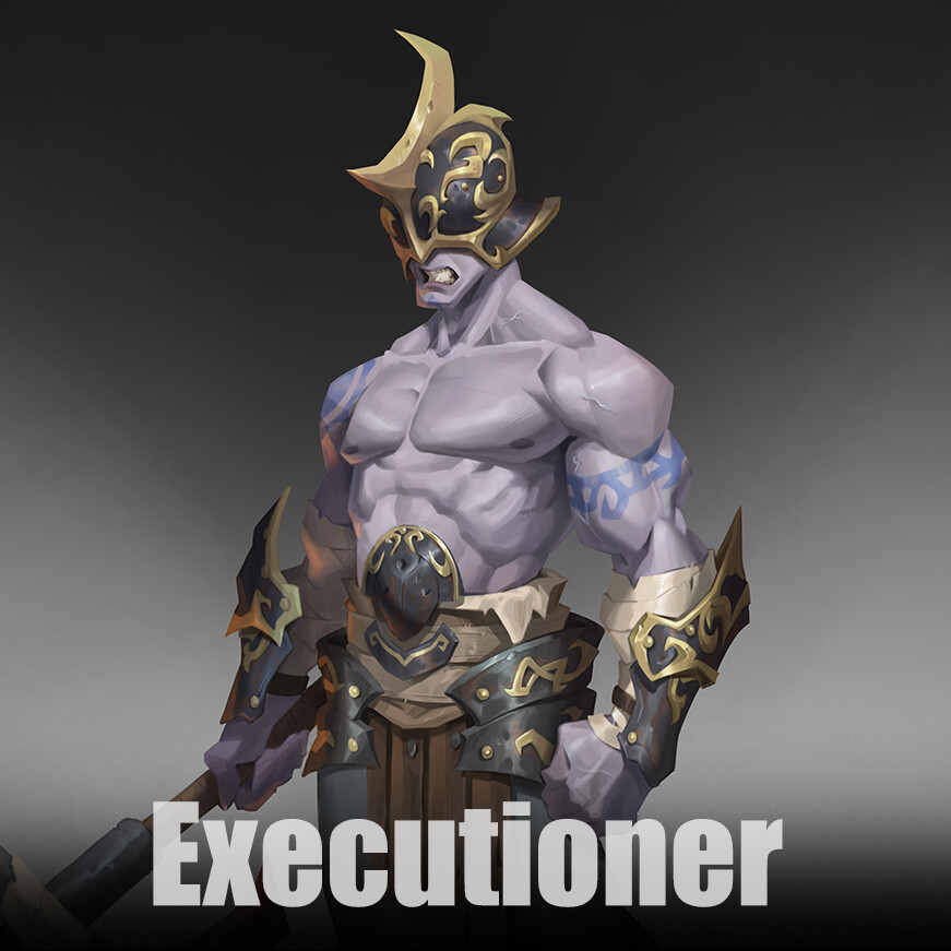 ArtStation - Battlefield executioner