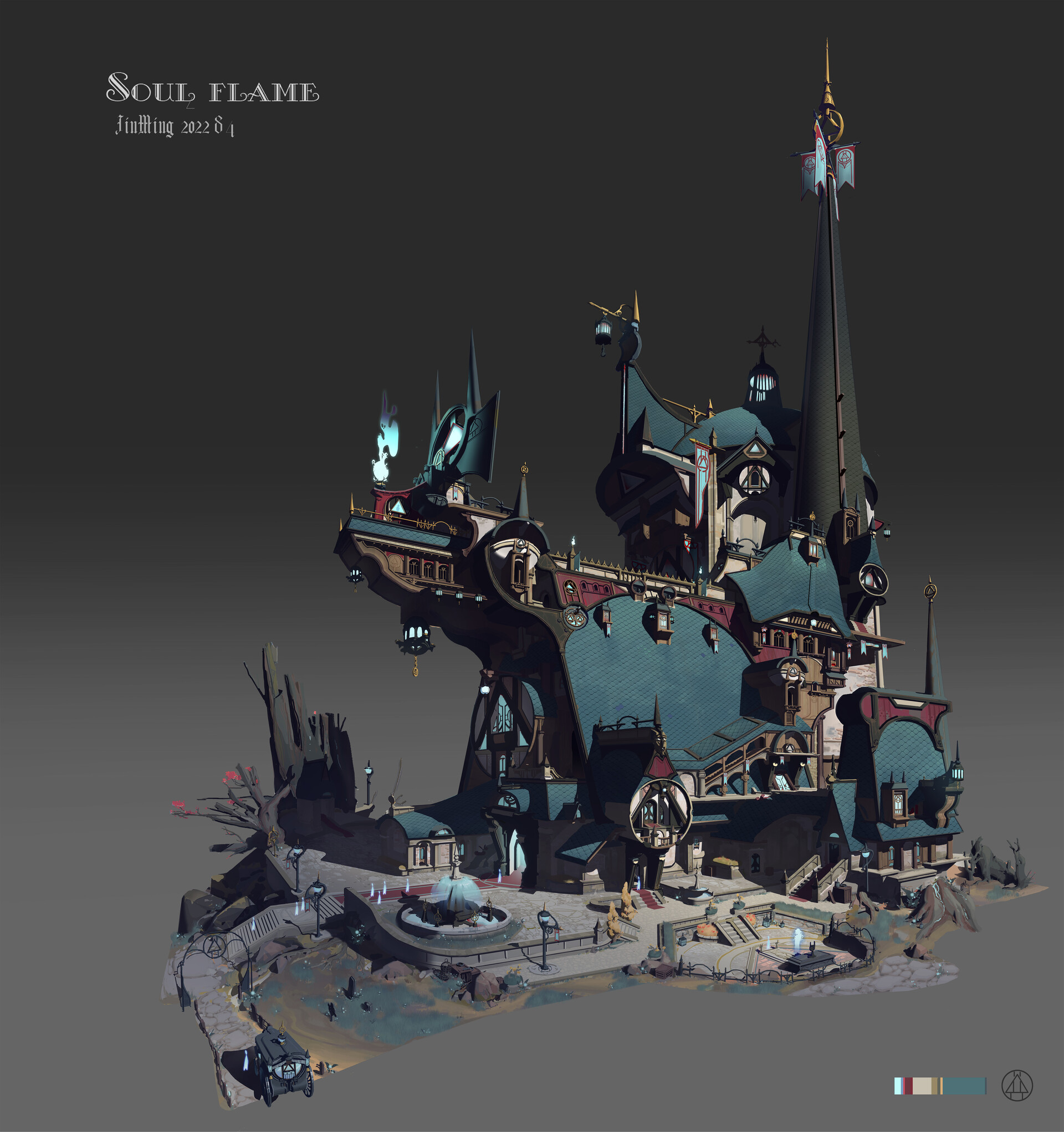 ArtStation - soul flame