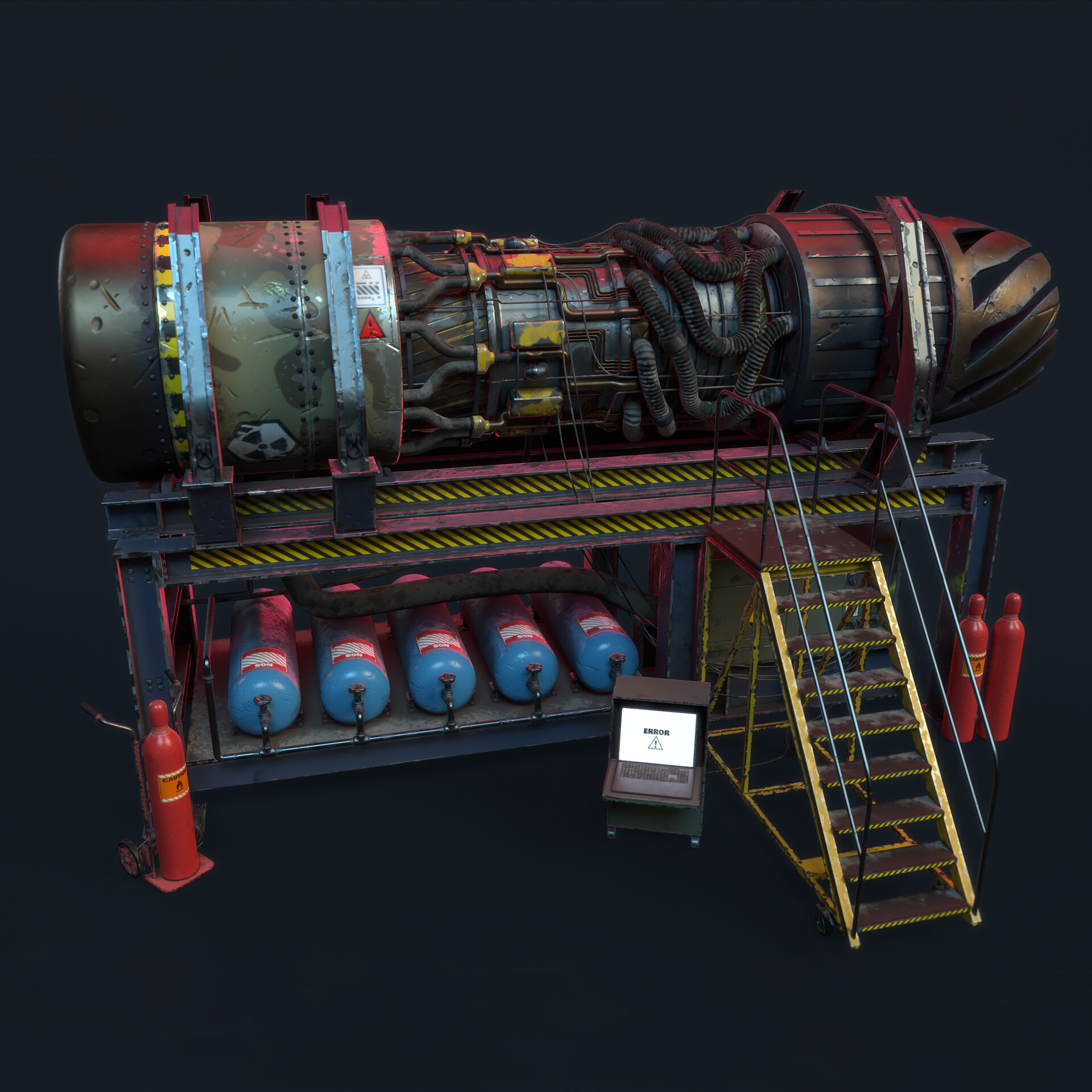 ArtStation - Military Base Asset Textures