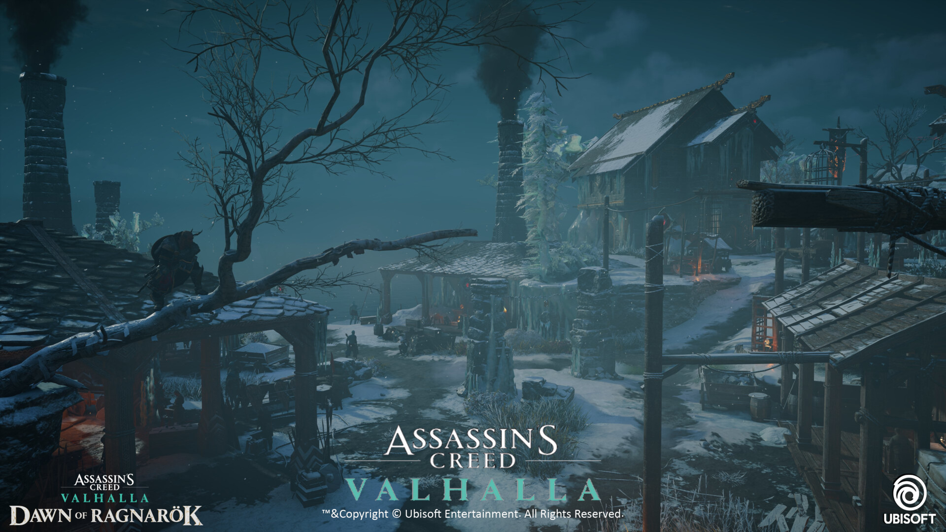 ArtStation - AC Valhalla: Dawn of Ragnarok. Captives village Location