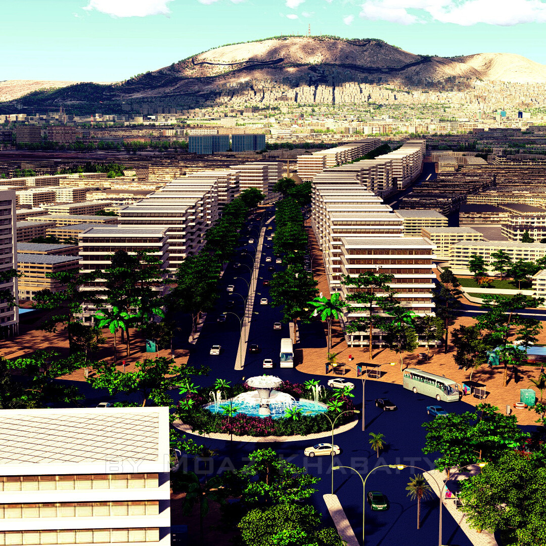 Moaz Khabaity - Urban Development - Yarmouk camp in Damascus City