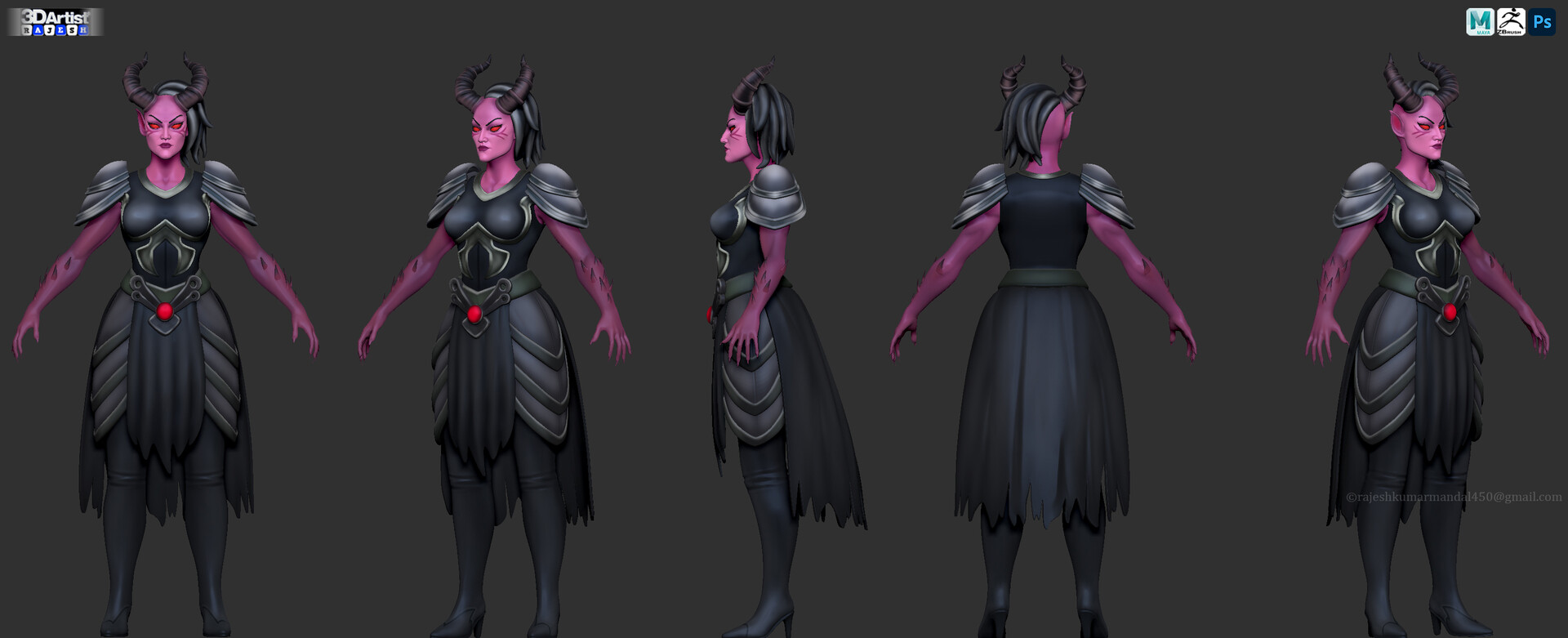 ArtStation - BLOOD_HARPY