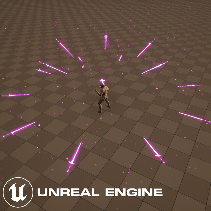 ArtStation - Sakura Sword VFX [ Hero Ability ]