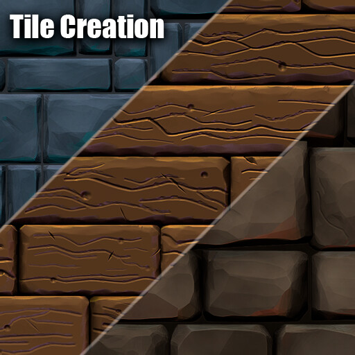 ArtStation - Stylized Tile Creation