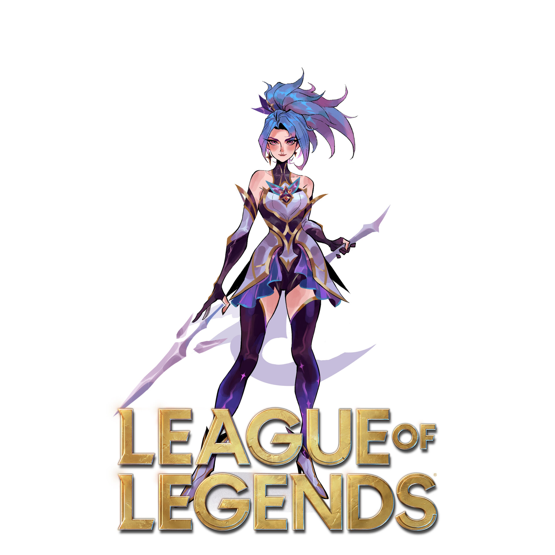 ArtStation - Akali | Shadow of a Doubt | Star Guardian 2022 - League of ...