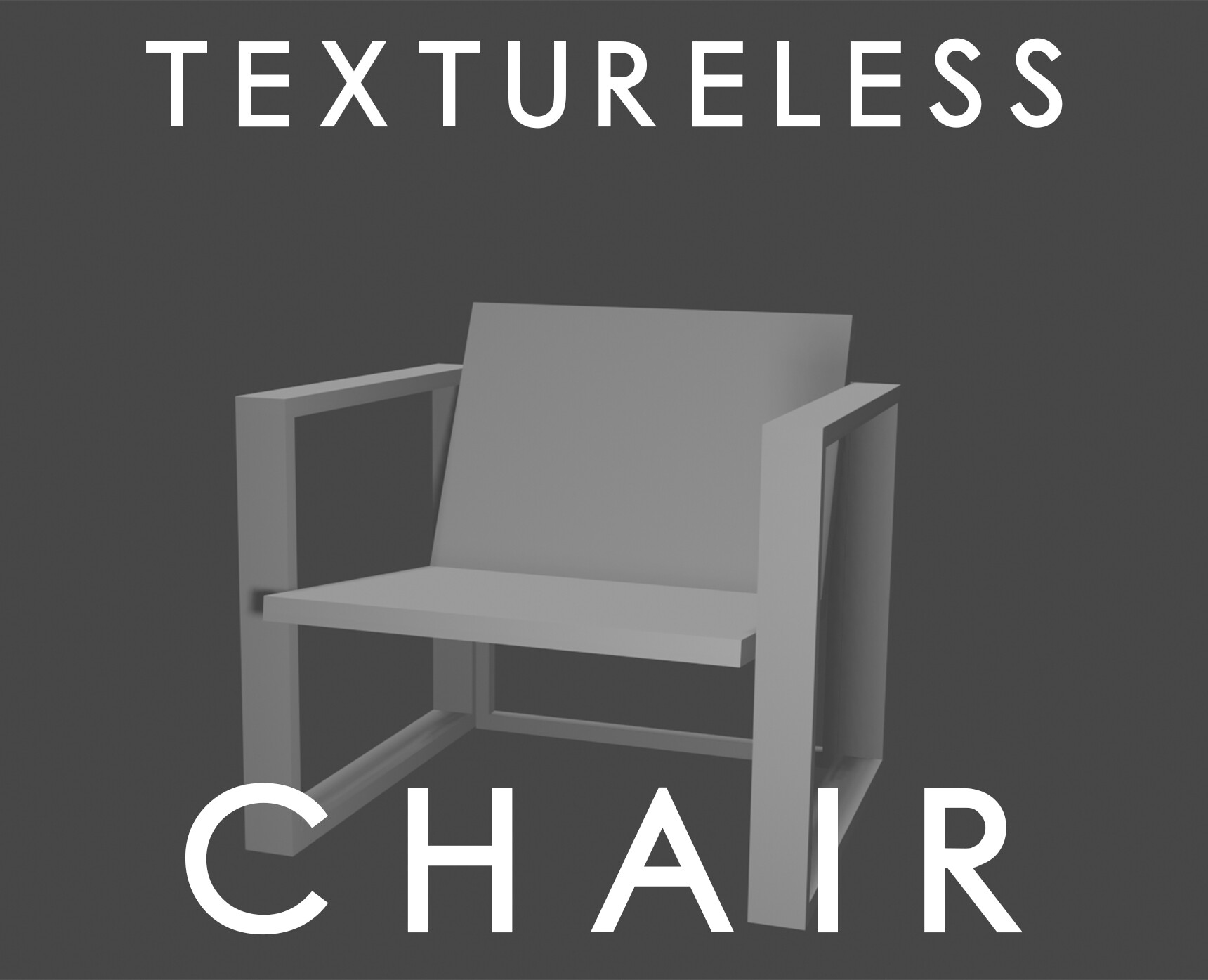 Gustavo Lima - Textureless Chair Study