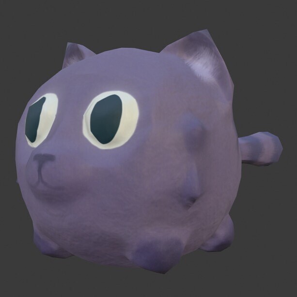 ArtStation - Bouncy Cat