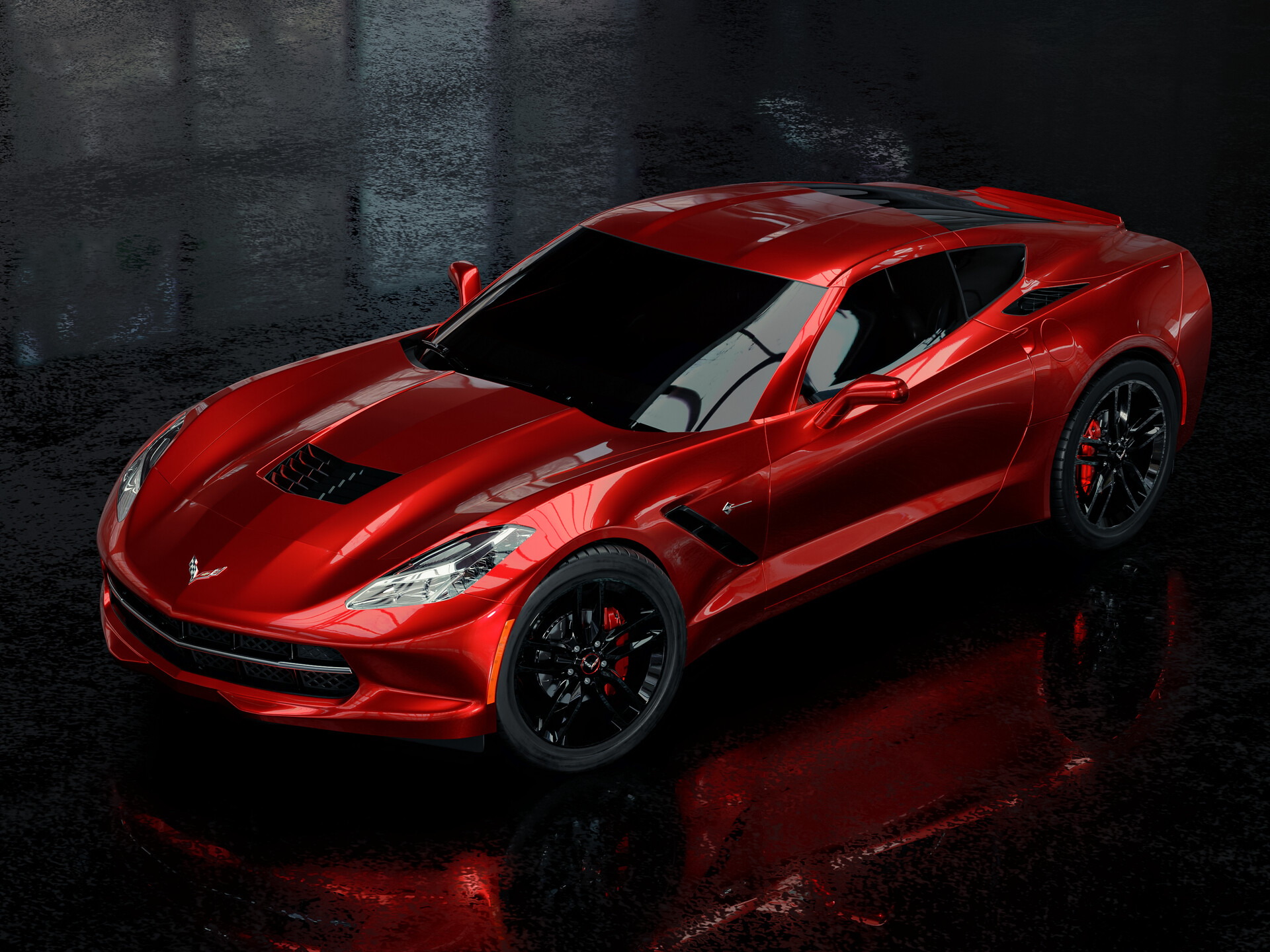 ArtStation - Chevrolet Corvette C7 Stingray