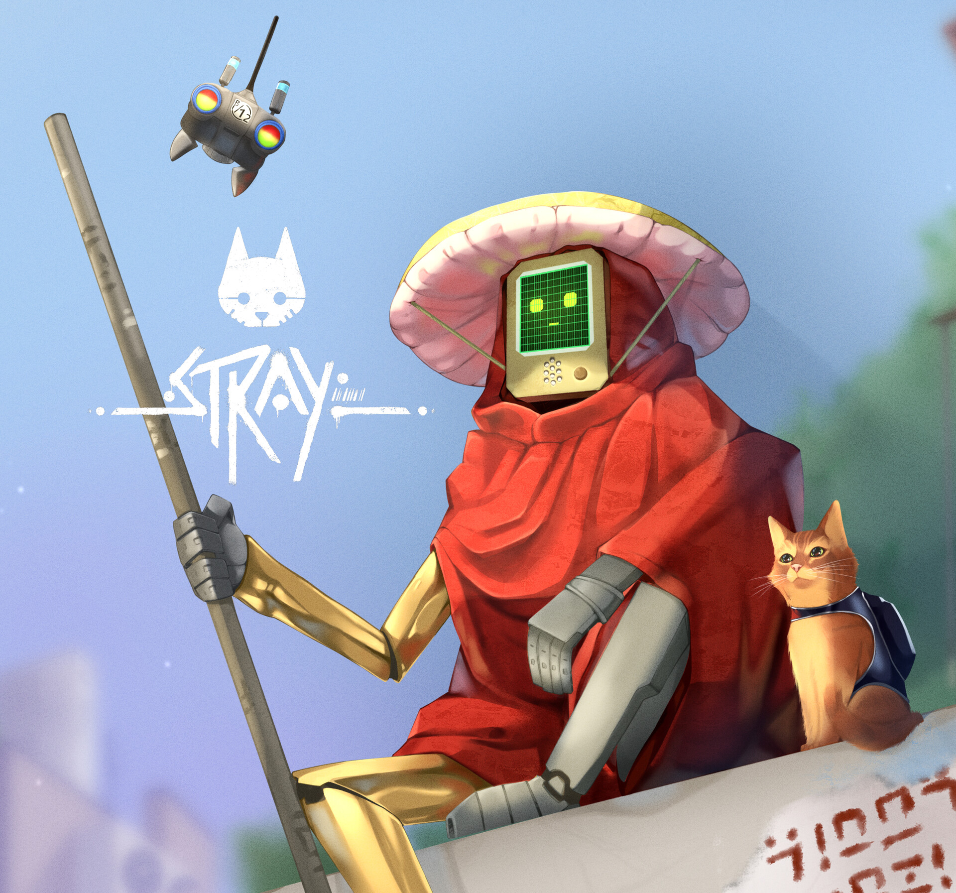 ArtStation - Fanart. Stray