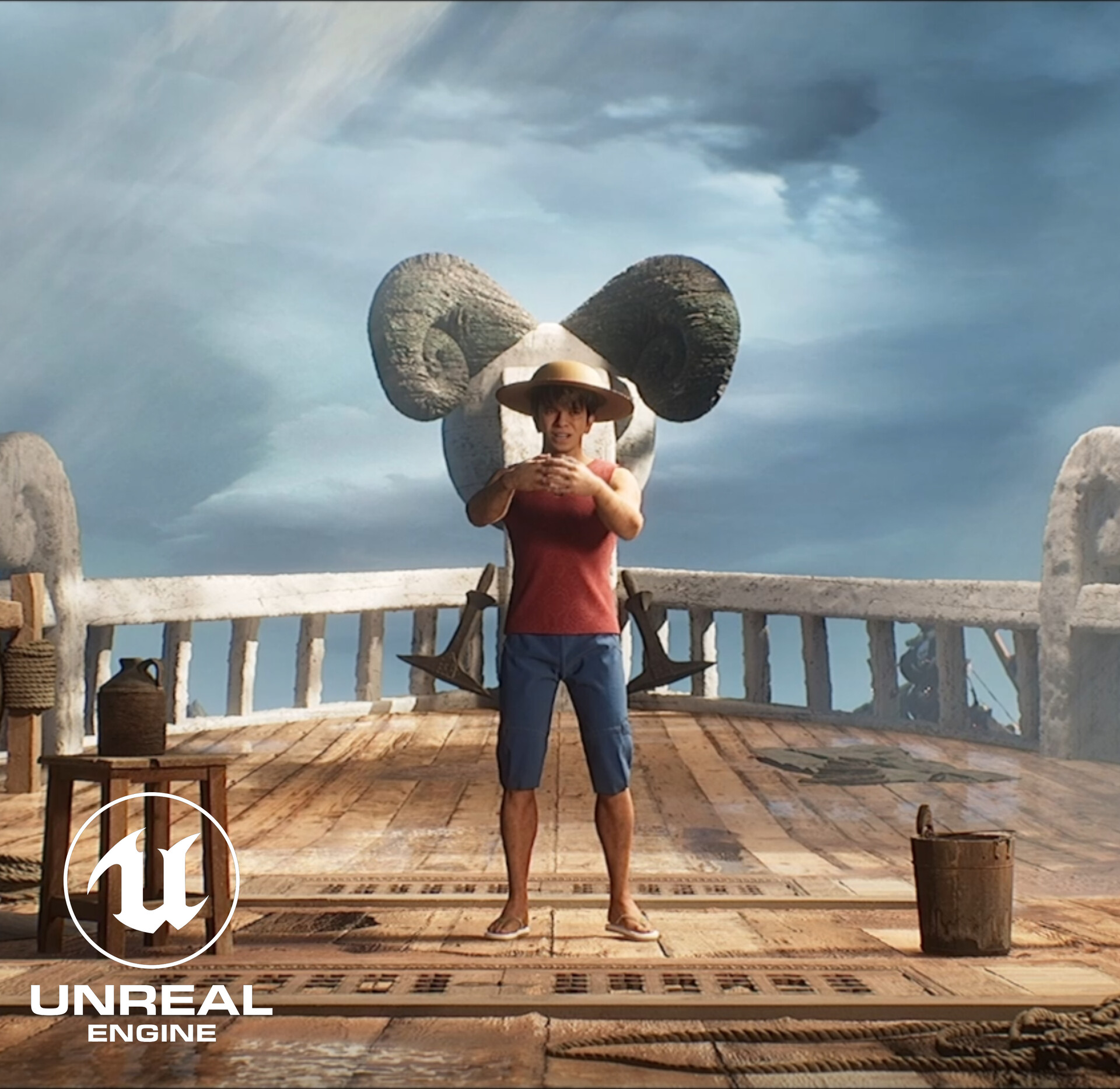 Rodrigo Castro - Moving Meditations - One Piece 3D Real Time Fan Art