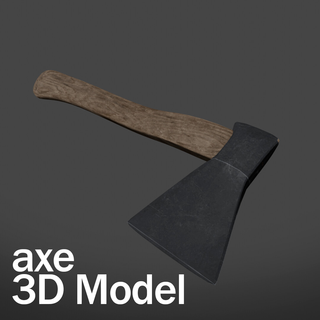 ArtStation - 3D Model axe